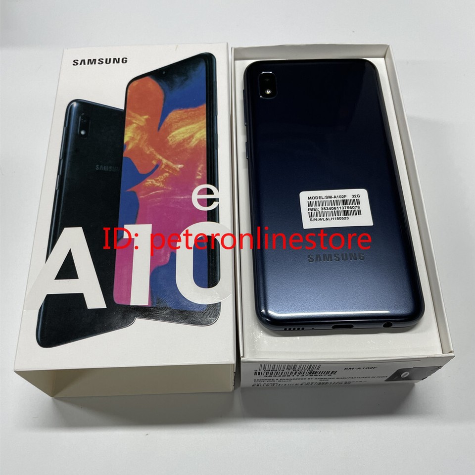 Samsung Galaxy A10e SM-A102U1 32GB ROM 2GB RAM Unlocked Smartphone- New ...
