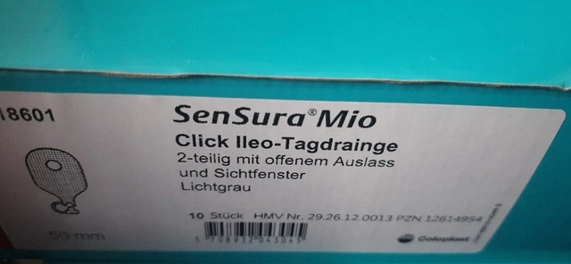 Coloplast Sensura Mio 18601 Click Stomabeutel Stoma Stomaversorgung NEU ...