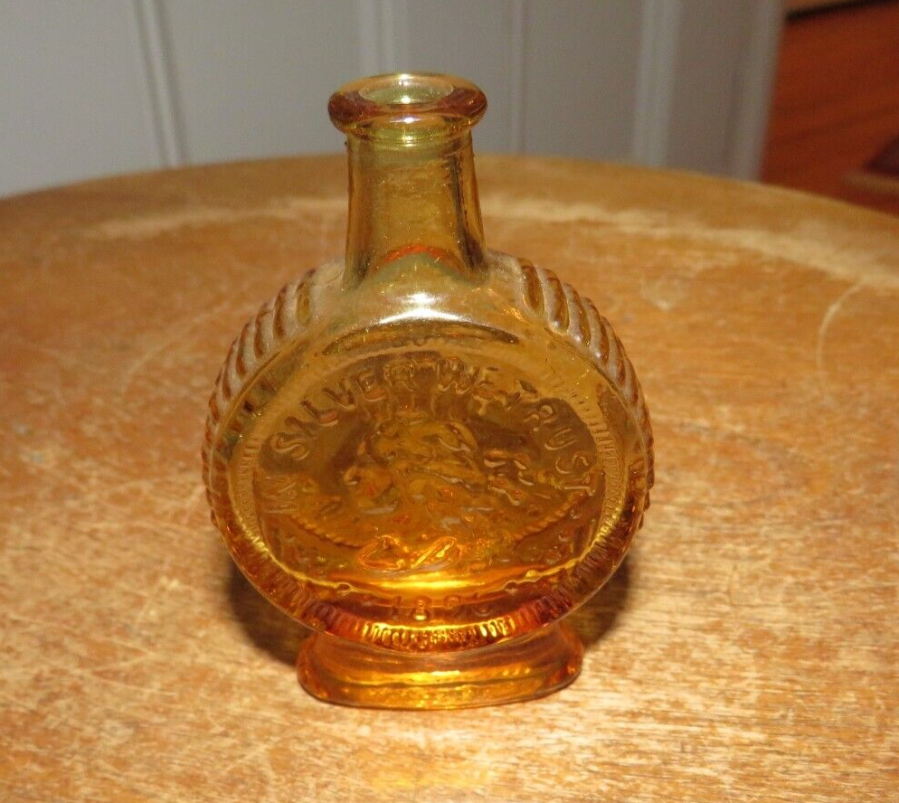 Vintage Wheaton Amber Glass Nevada City Mother Lode Bottle | eBay