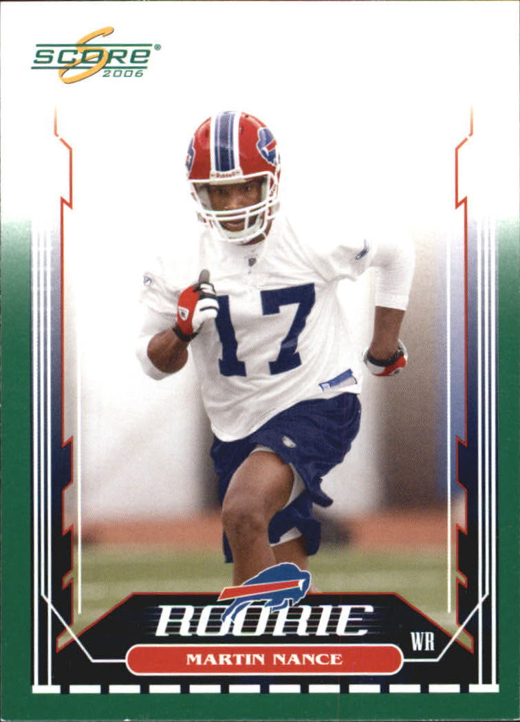 2006 Score - Green #346 Martin Nance (RC) for sale online | eBay