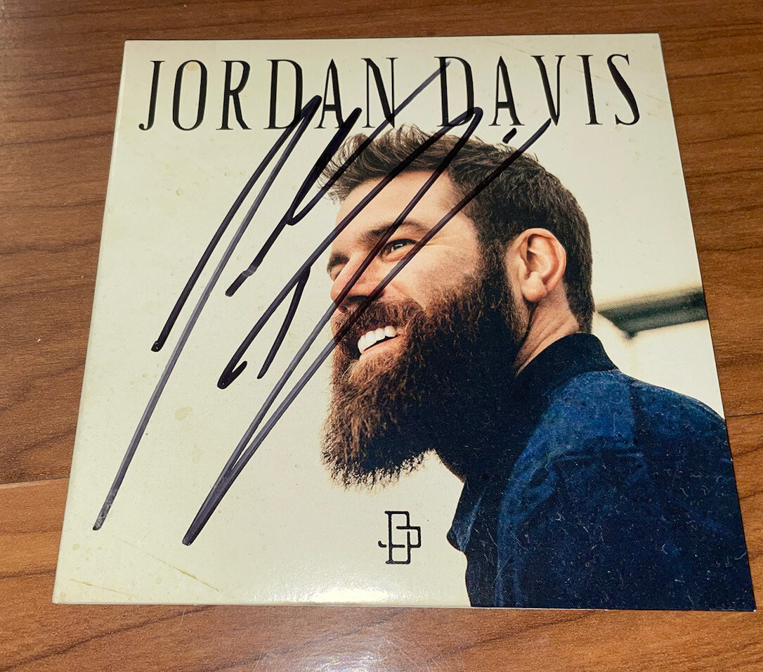 Jordan Davis Signed Cd Self Titled