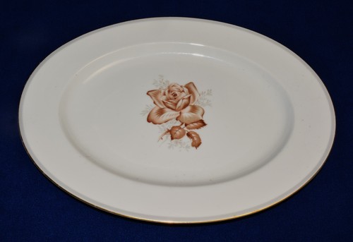 Vintage ROSENTHAL Selb Germany MELISSA Pattern 14 1/2" Oval Serving ...