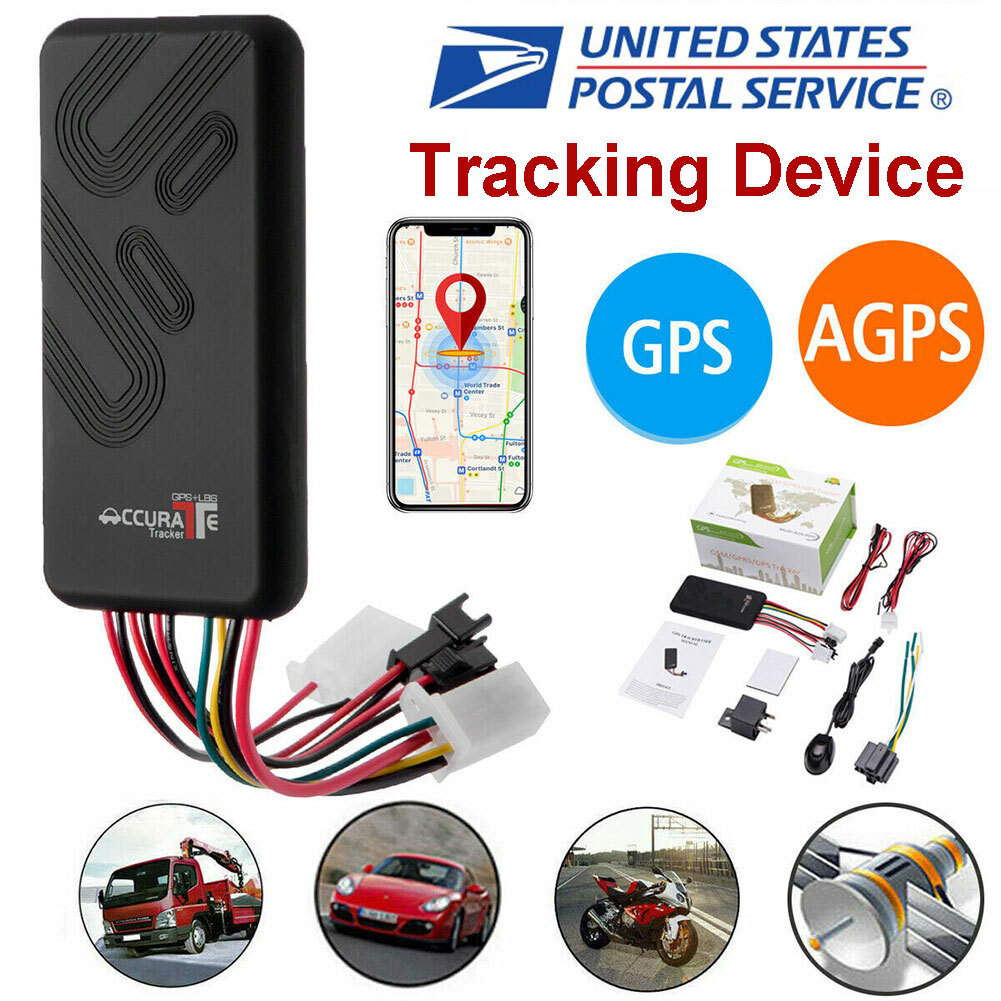 Car GPS Tracker GSM SIM GPRS Real Time Tracking Device Locator for ...
