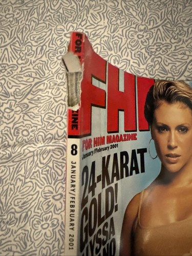 FHM US Magazine #8 Jan/Feb 2001 Alyssa Milano Vegas Matt LeBlanc ...