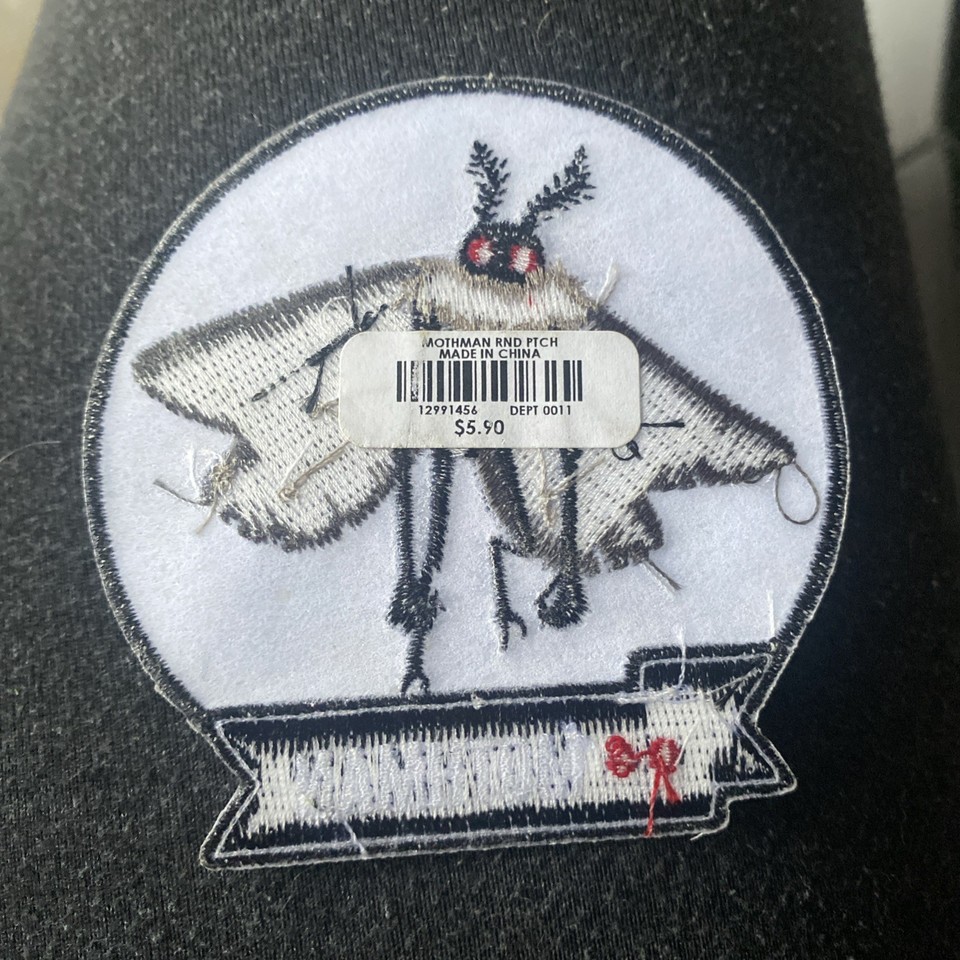 Mothman Bat Cryptid Folklore Monster Embroidered Iron on Patch New | eBay