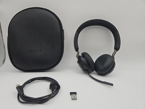 Jabra Evolve2 65 MS Stereo USB-A Headset - Black Model HSC110W | eBay