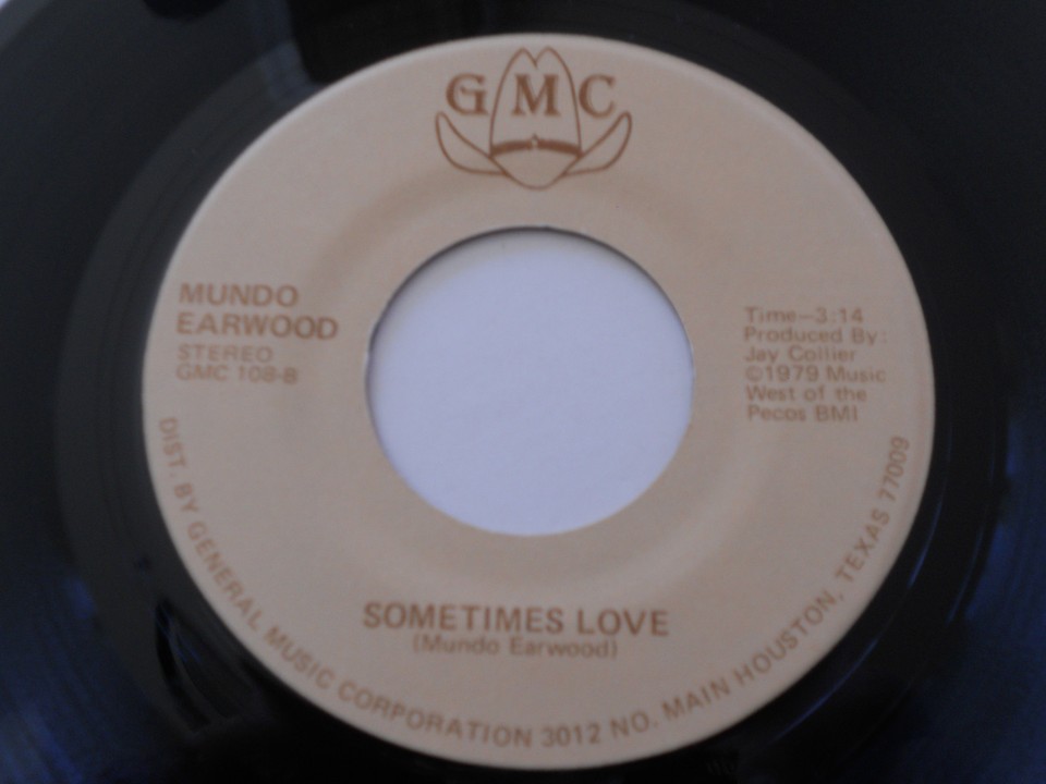 MUNDO EARWOOD Sometimes Love 45 Philodendron GMC 108 vinyl 7" | eBay