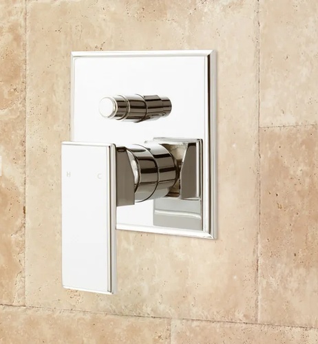 🔥 NEW Signature Hardware RYLE MIXING DIVERTER VALVE - CHROME | eBay