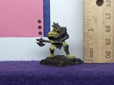 Mithril M313 Armoured Orcs (a) axe Red Eye Metal Fantasy Miniature | eBay