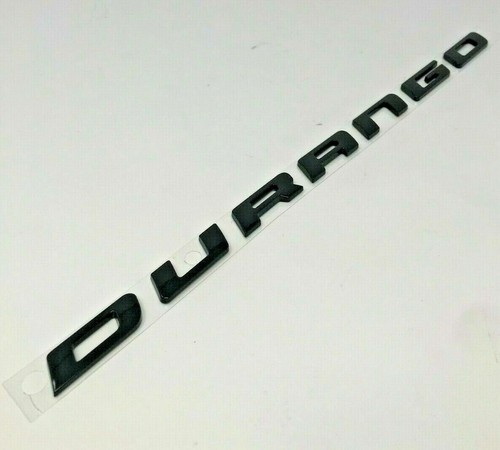 14-23 Dodge Durango New Liftgate Durango Nameplate Emblem Gloss Black ...