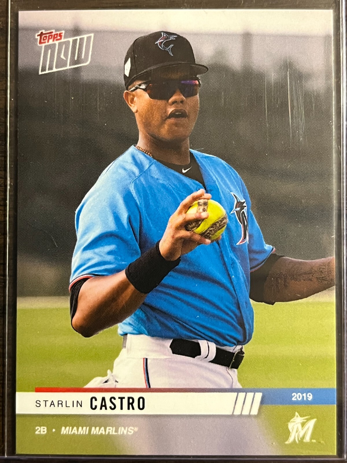 2019 Topps Now #OD-243 Starlin Castro Miami Marlins | eBay