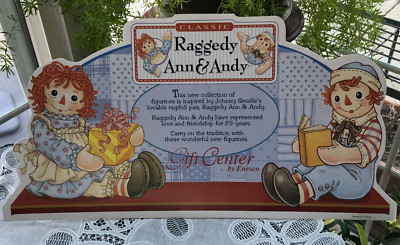 ENESCO RAGGEDY ANN AND ANDY FOLDABLE CARDBOARD DISPLAY | eBay