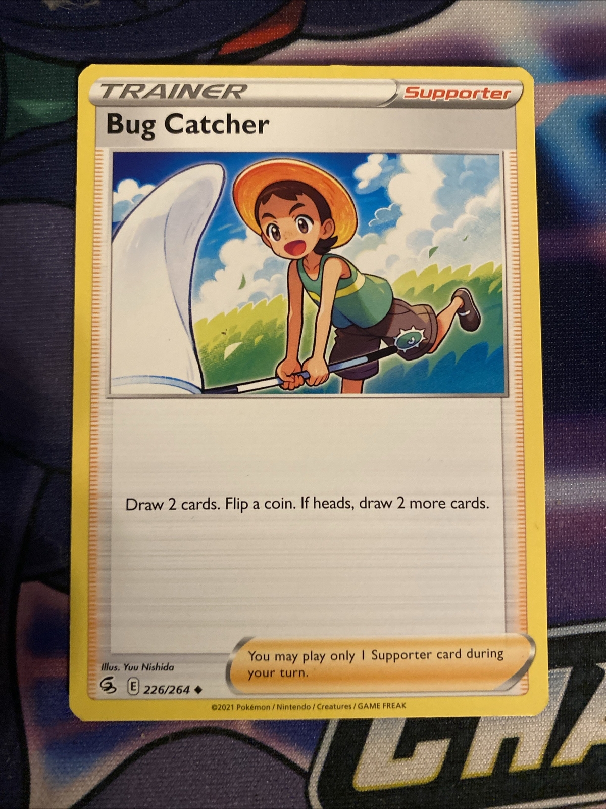Pokemon TCG Fusion Strike Bug Catcher 226/264 | eBay