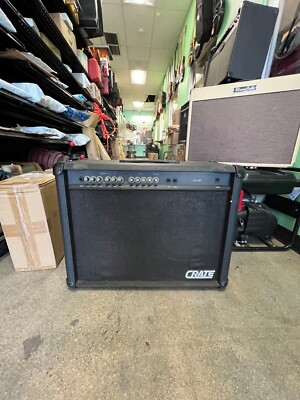 Crate GX-212 2-Channel 115-Watt 2x12" Solid State Guitar Combo ...