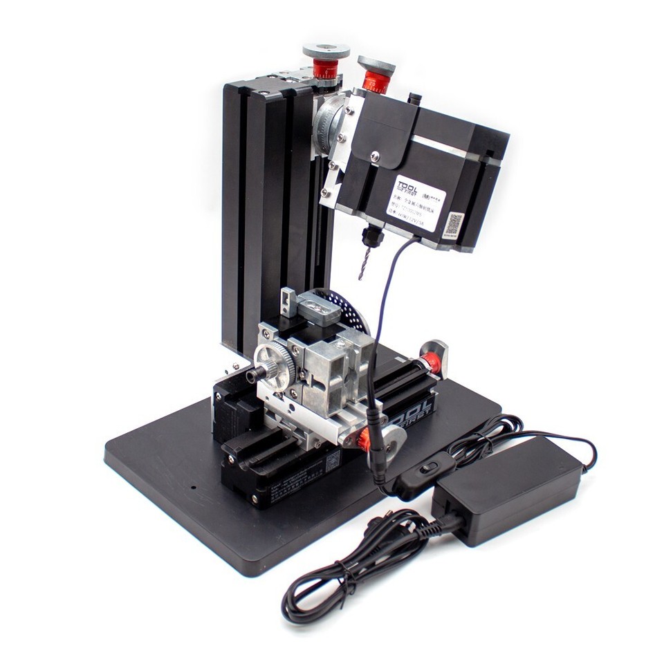 Metal Indexing Milling Machine DIY 6 Axis Drilling Milling Machine ...