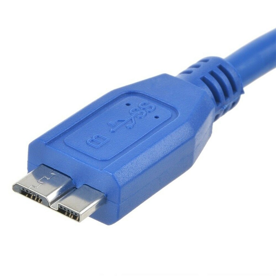 3FT Micro USB 3.0 Cable for Western Digital WD My Book External HDD ...