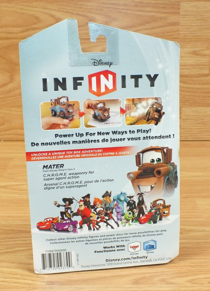 Genuine Disney Infinity Pick Up N Tow Mater Game Piece in Package ...