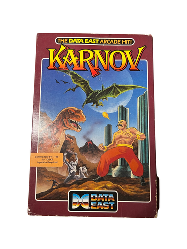Karnov (Commodore 64/128) Box and Owner's Manual Only | eBay