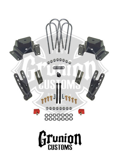 Ford F150 1997-2003 4" Rear Drop Lowering Kit Hangers Shackles Belltech ...