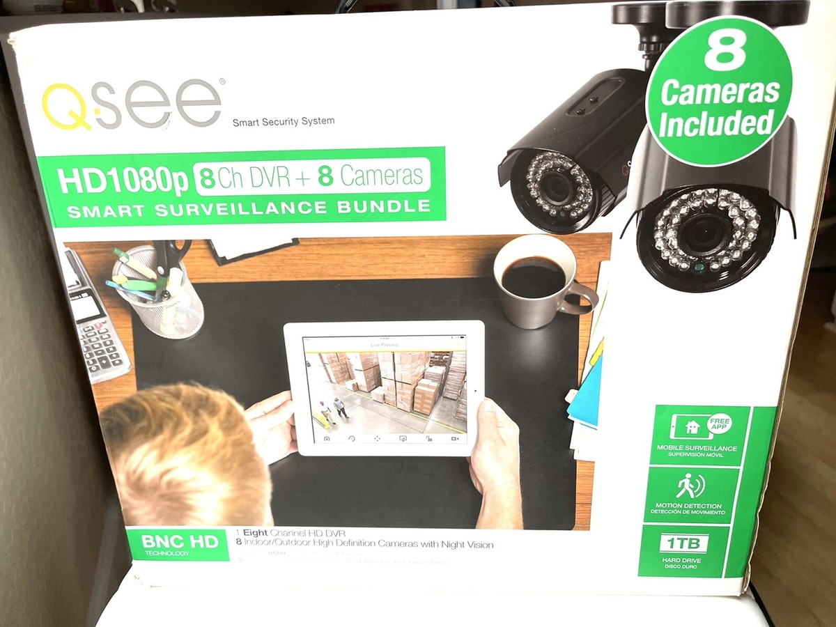 Qsee 8 Channel Security Dvr System With 41080p Pir