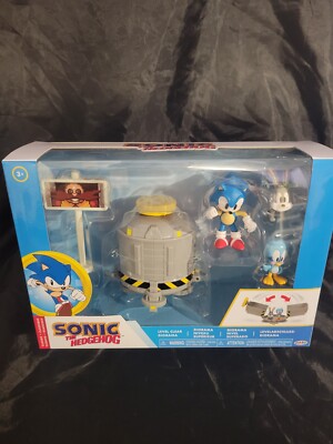 ☆Classic Sonic The Hedgehog☆Level Clear Diorama Set! Sonic/Flicky/Pocky ...