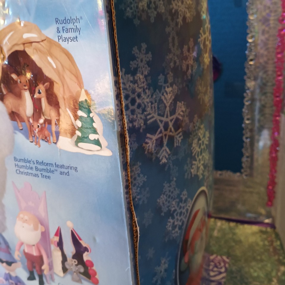 🦄Memory Lane Rudolph The Red-Nosed Reindeer Santa Claus Ultimate Action ...