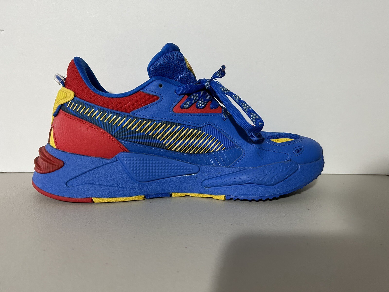 Puma Justice League X RsZ Superman Mens Blue Sneakers… - Gem