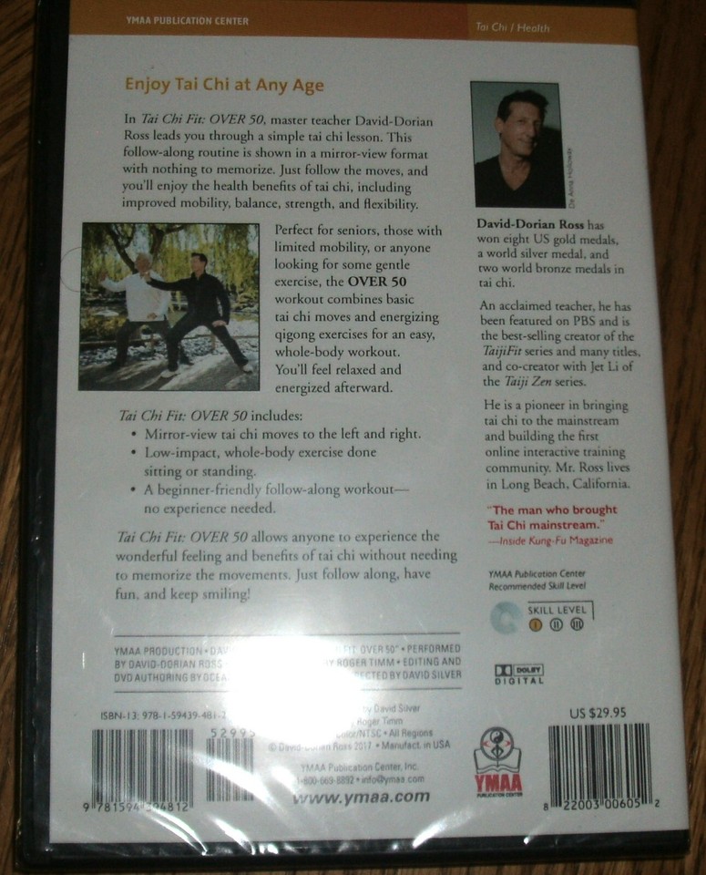 Tai Chi Fit Over 50: A Taijifit Experience by David-Dorian Ross - NEW ...