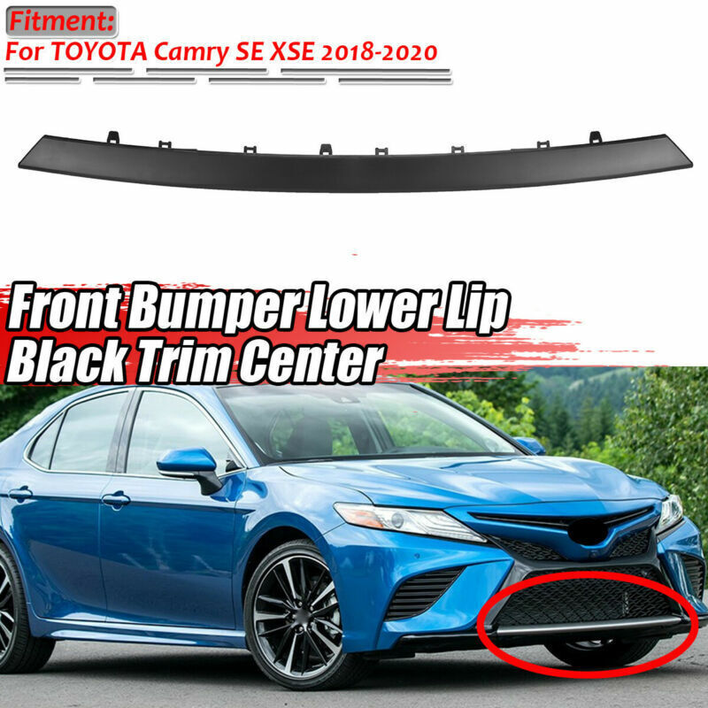 For Toyota Camry SE XSE 2018-2020 Front Bumper Side Lip Cover Lower ...