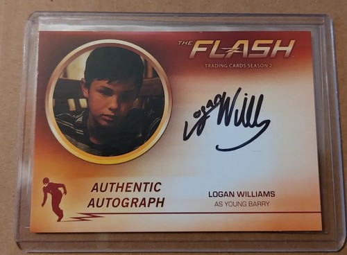2016 Cryptozoic The Flash season 2 Autograph Card LW Logan Williams ...