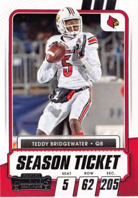 2021 Panini Contenders Draft Picks #17 Teddy Bridgewater Mint | eBay