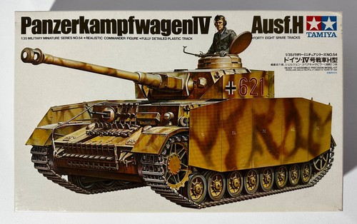 NIB Tamiya #35054 1/35 Scale Panzerkampfwagen IV Ausf. H Sd.Kfz 161/2 ...