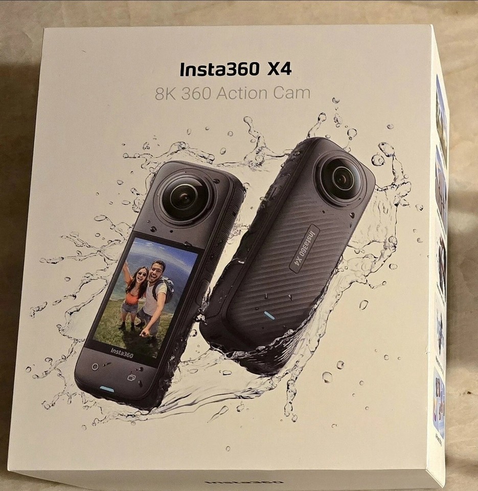 Insta360 X4 Ultimate 8K Action Camera - Black + 256GB memory card | eBay