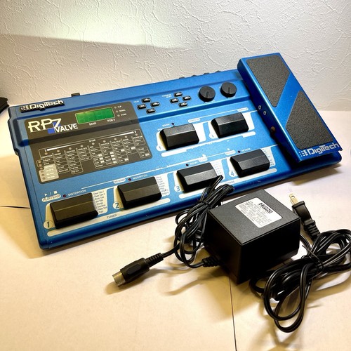 Digitech RP7 Valve Guitar Tube Preamp Multi Effects Processor Tested ...