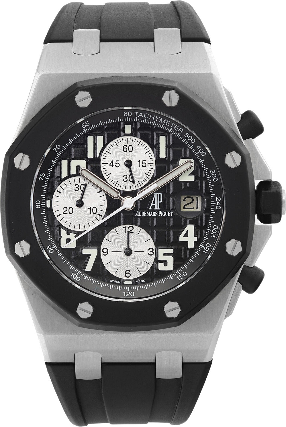 Audemars Piguet Royal Oak Offshore Men's Black Watch - 25940SK.OO ...