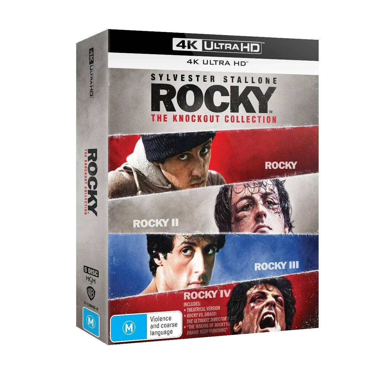 Rocky 1-4 I II III IV Collection (4K UHD Blu-Ray) NEW | eBay
