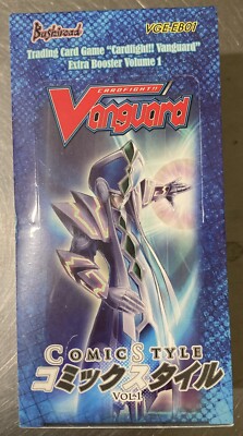 Comic Style Vol. 1 Booster Box SEALED English CFV Vanguard VGE-EB01 | eBay