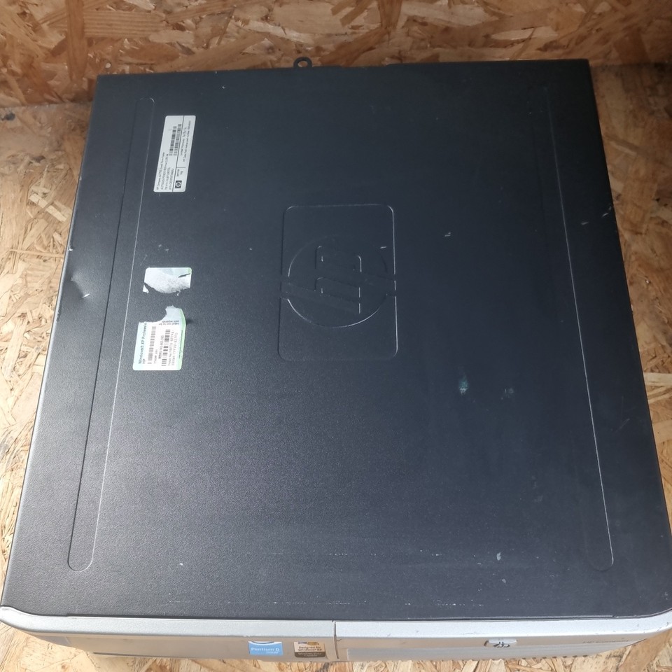 Retro HP Compaq dc7700 (SFF) Desktop PC Windows XP Pentium D 3GHZ 250GB ...