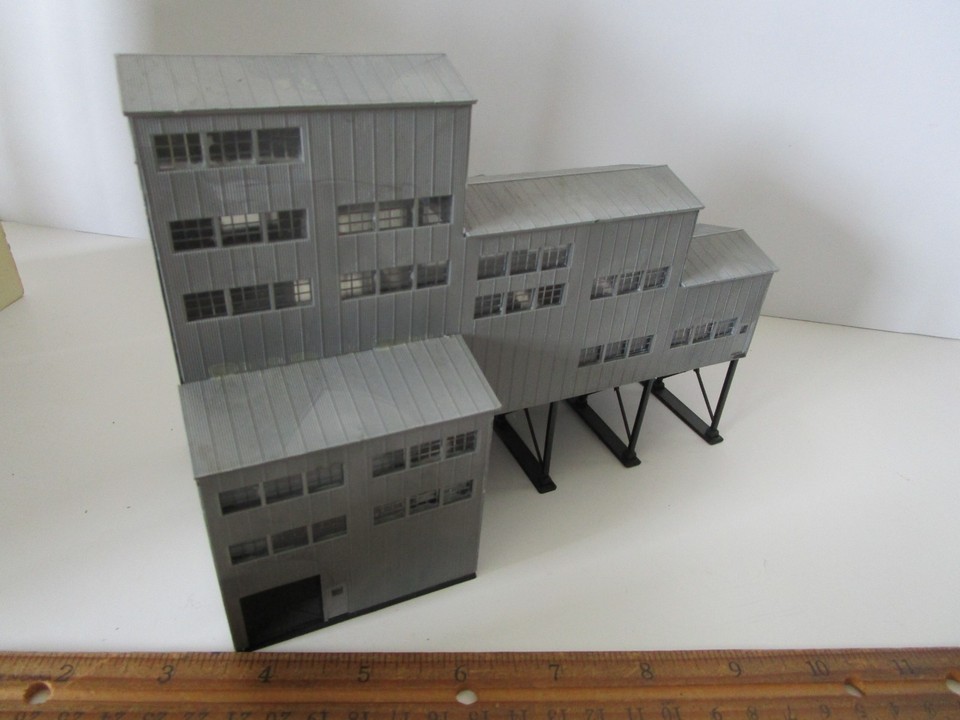 Vintage Built N Scale Industrial Coaling Station Building For Train ...