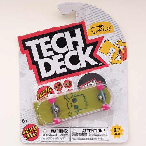 Tech Deck Santa Cruz Skateboards x The Simpsons Bart OG Cruiser ...