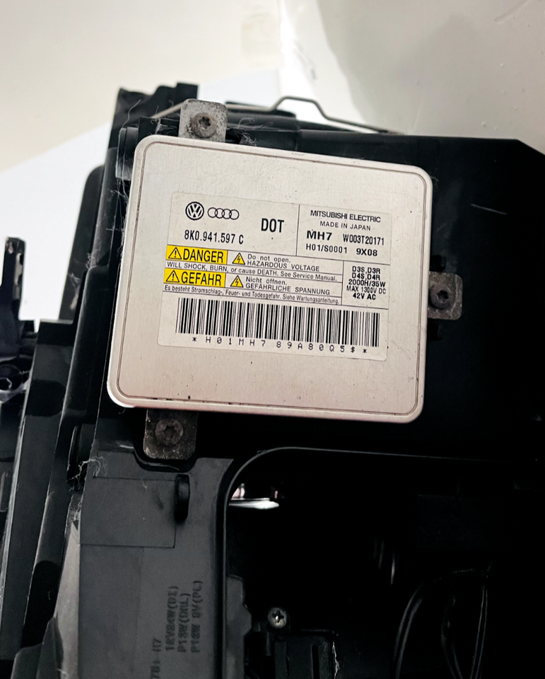 AUDI Q5 Left & Right Front Headlight Xenon HID OEM Fits 2009-2014 | eBay