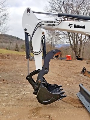 BOBCAT HYDRAULIC MINI EXCAVATOR THUMB PIN ON GRAPPLE CLAMP CLAW 335 435 ...