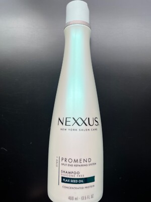Nexxus ProMend Shampoo Step 1 Flax Seed Oil split end repairing 13.5oz ...