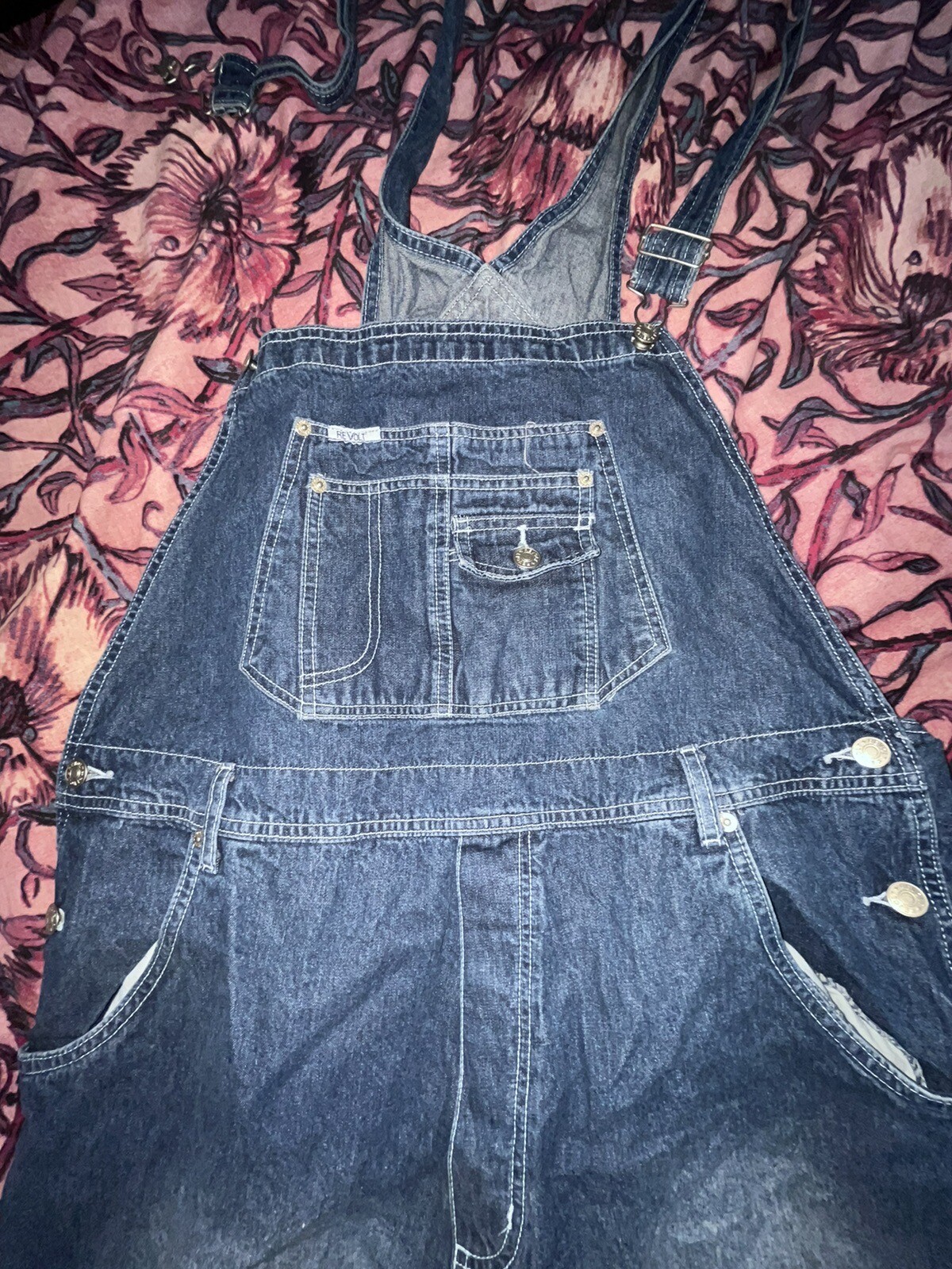 Revolt Bib Overalls - Gem