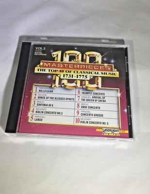 Volume 2 Top 10 of Classical Music, 1731-1775 (CD, Mar-1991, Laserlight ...