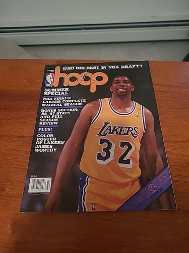 Nice Vintage 1987 Hoop Magazine Summer Special. Magic Johnson | eBay