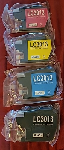 4Pk LC3013XL LC-3013 HY Ink for Brother MFC-895DW MFC-491DW MFC-690DW ...