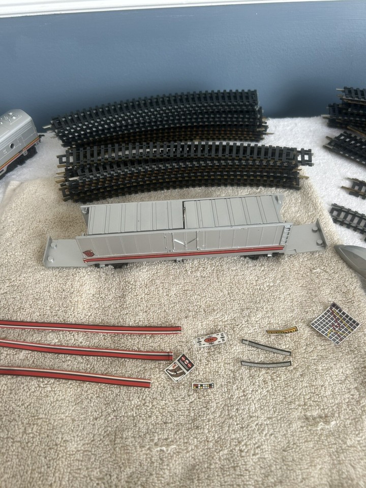 UNTESTED HO Scale Train Lot + Tracks ~ TYCO -Life-Like Transformer | eBay