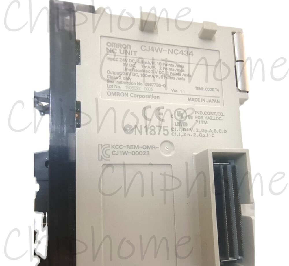 Programmable CJ1W-NC434 High Speed Pulse Train 4 Axes Communication ...