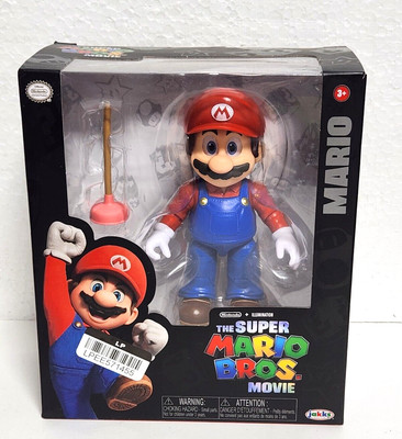 Nintendo The Super Mario Bros. Movie Mario Figure with Plunger | eBay